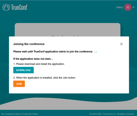 How to Organize an Event on Demand using TrueConf Online?