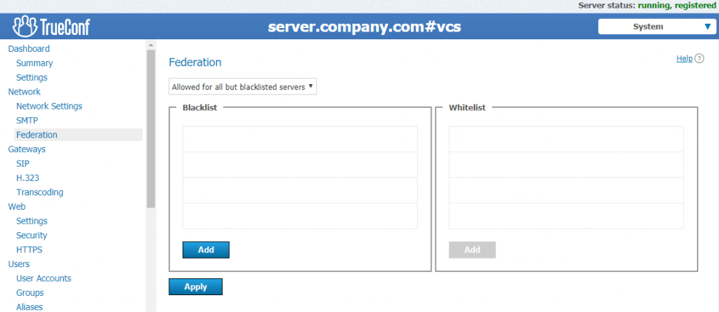 How to Connect Users from Different TrueConf Server Instances — Video ...
