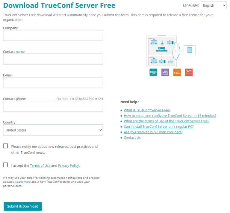 TrueConf Server for Linux installation guide
