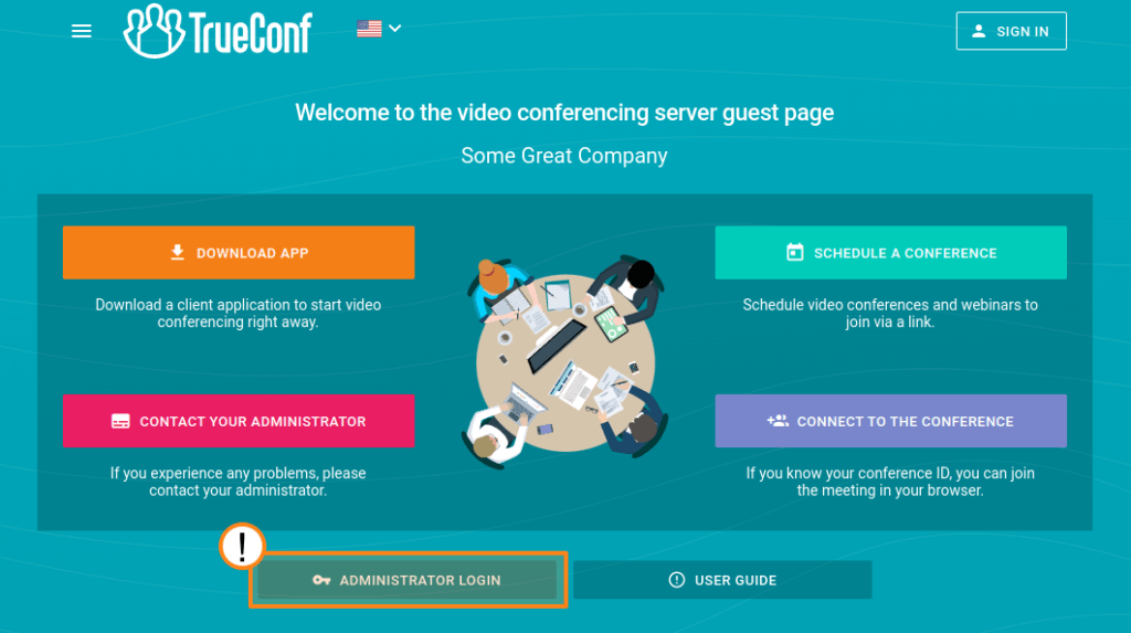 How to Control the TrueConf Server Out of Network?