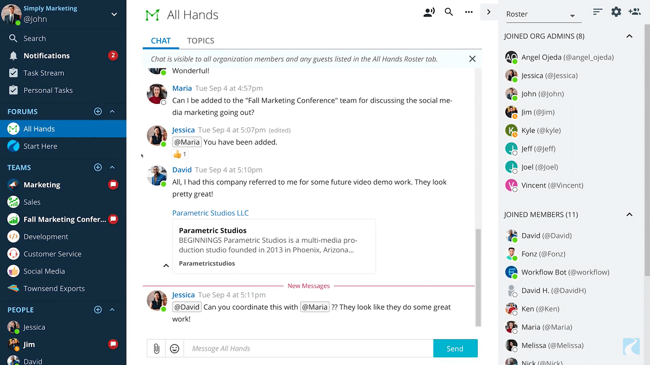 12 Best Group Chat Apps for Business in 2025