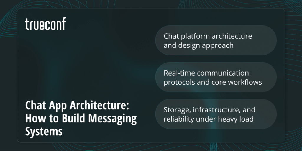 Chat App Architecture: How to Build Messaging Systems